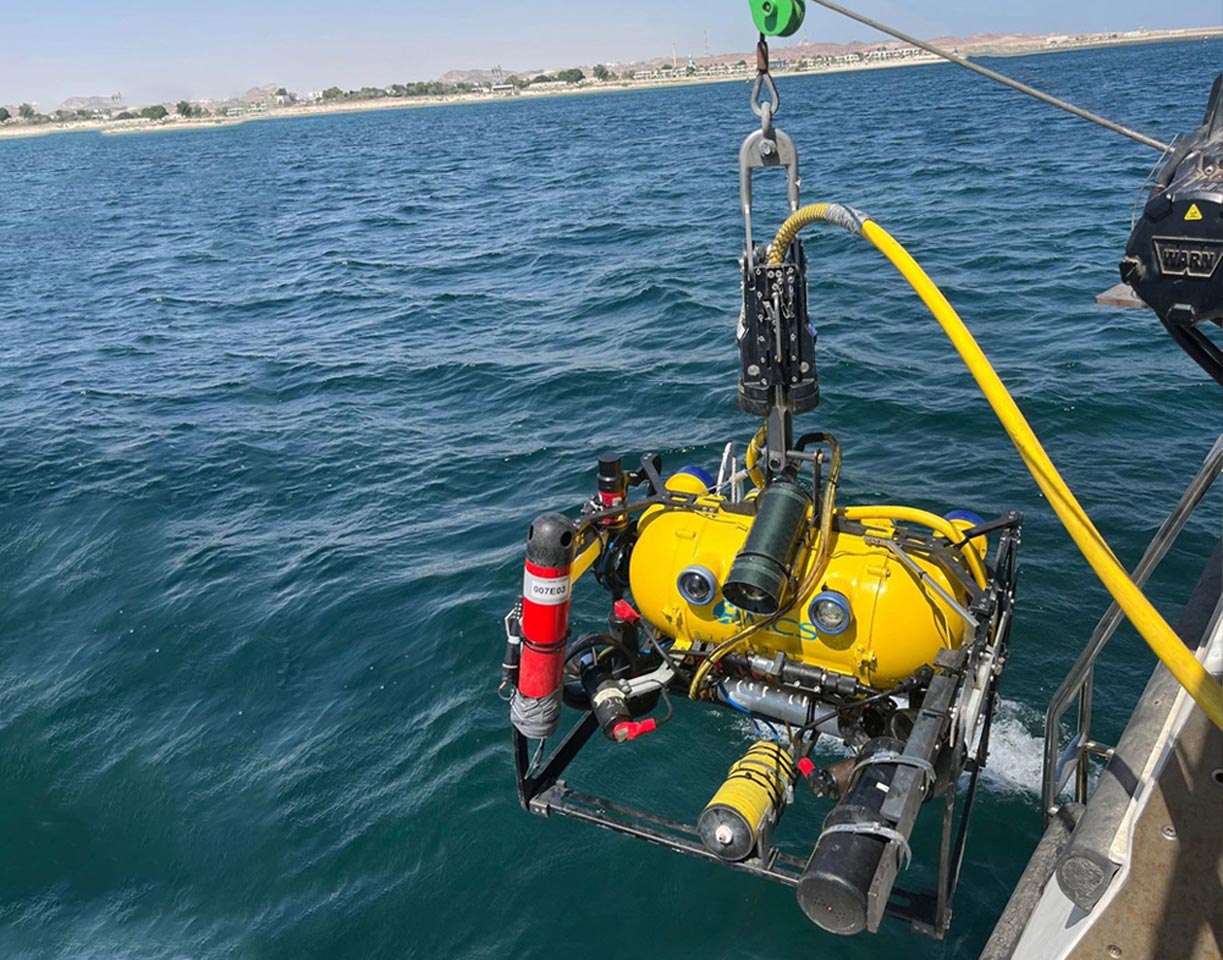 Minispector for Underwater Pipeline Inspection - MCS