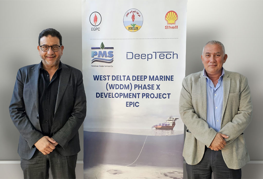 DeepTech and PMS jointly win the West Delta Deep Marine Phase X Development EPIC Contract. - MCS